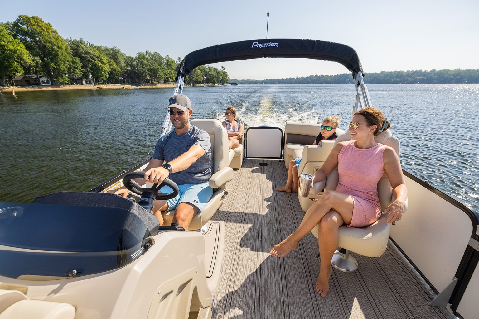 Performance Tritoon Rentals – Brainerd Lakes Area, MN - Lake Fun Rentals